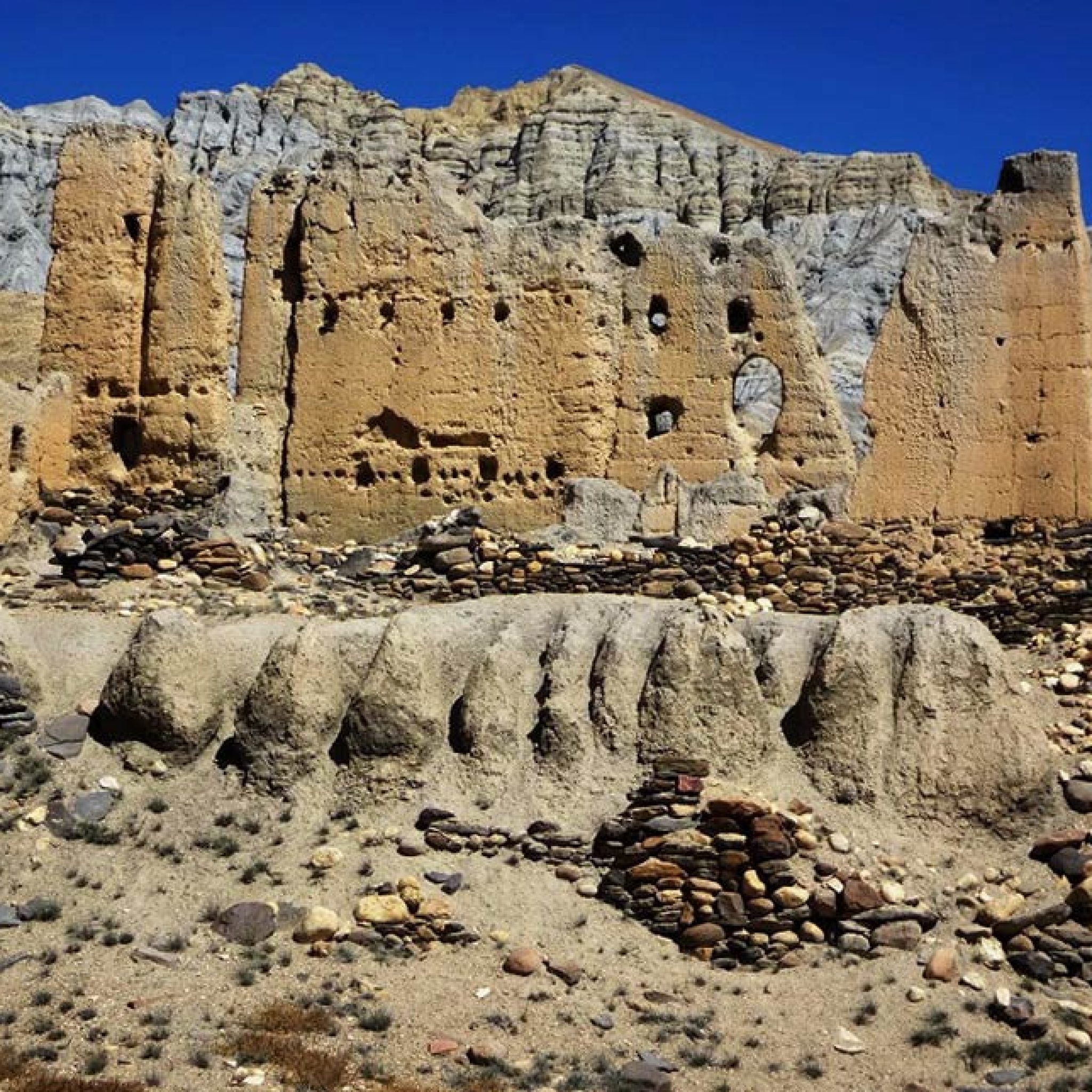 Sky Caves of Mustang and the Mysteries behind it