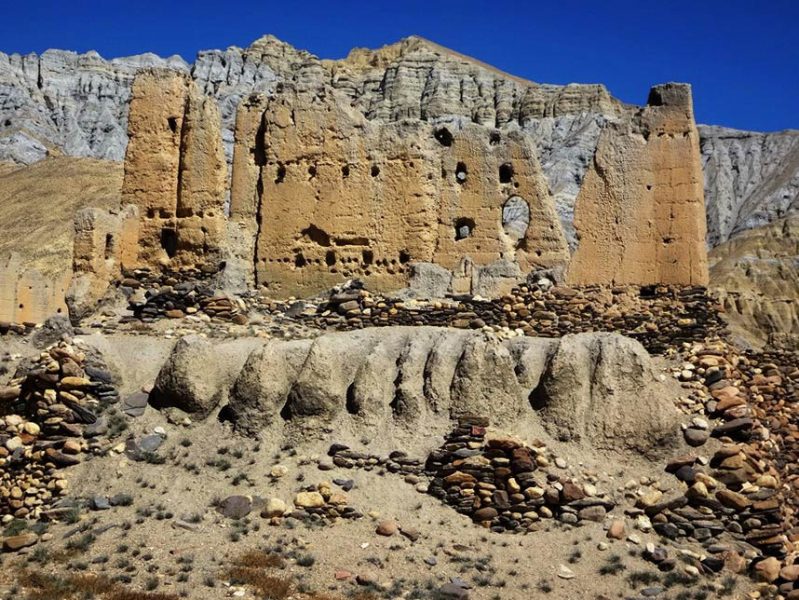 Sky Caves of Mustang and the Mysteries behind it